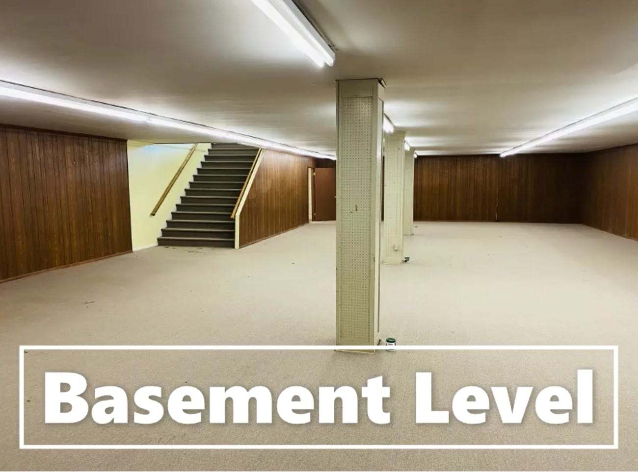 Mutual Home- Basement Level - Labeled | KDS Caine Commercial Real Estate